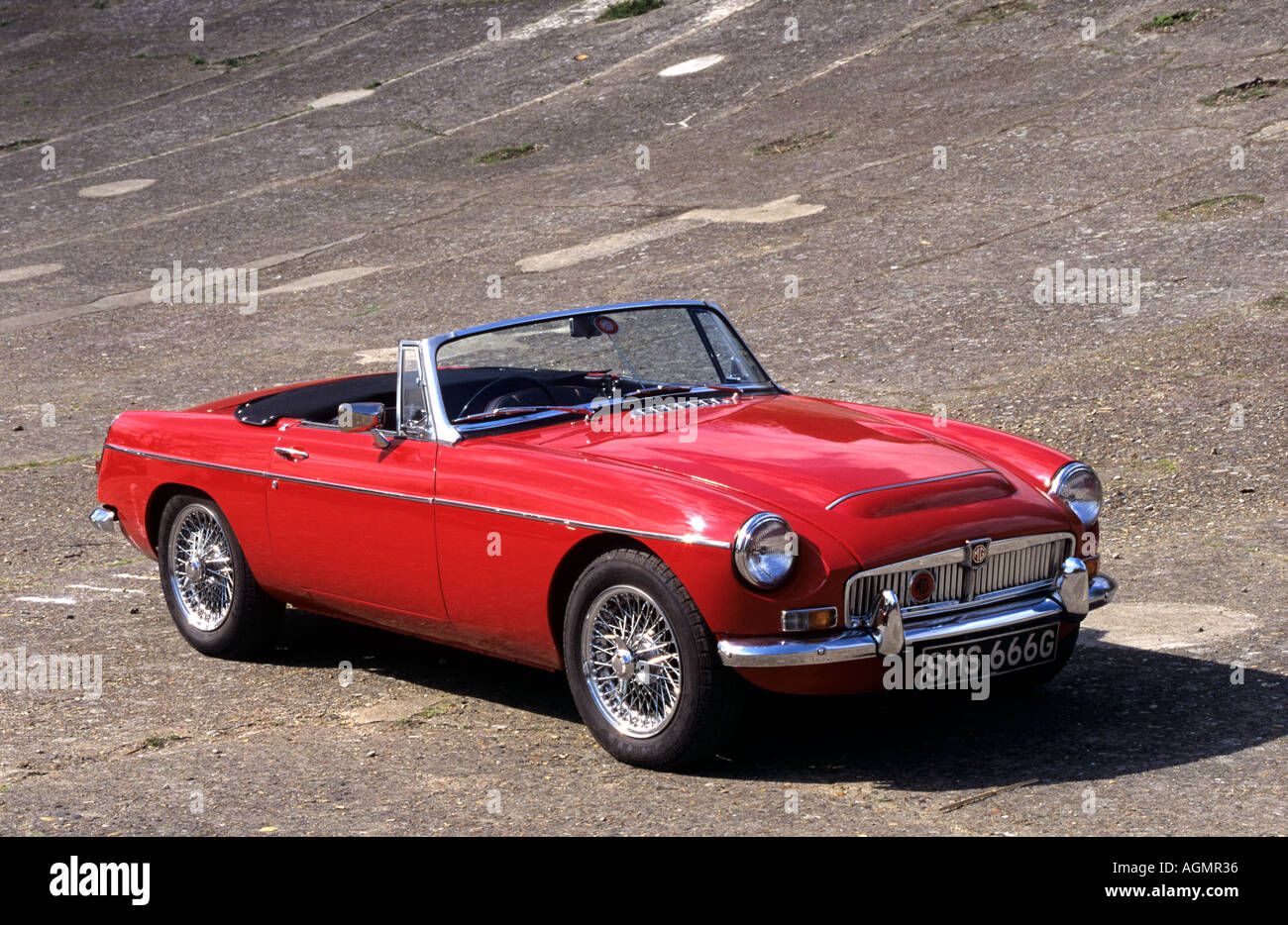 MG C Roadster Introduced 1967 Stock Photo - Alamy