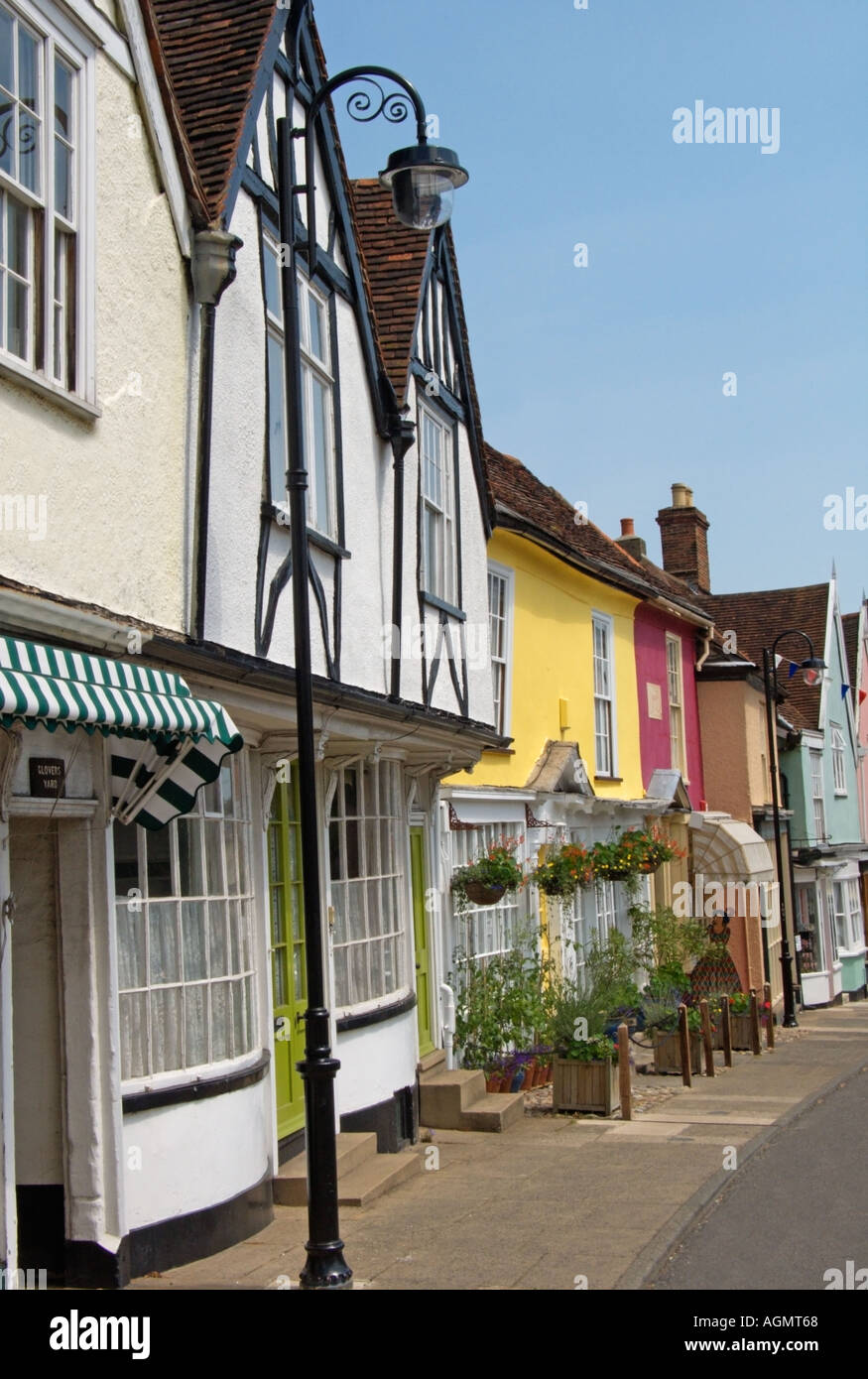 Local Architecture Woodbridge Shops Suffolk England Stock Photo - Alamy