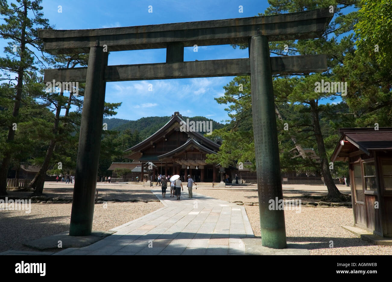 Izumo taisha shrine building Izumo City Shimane perfecture Japan Stock ...