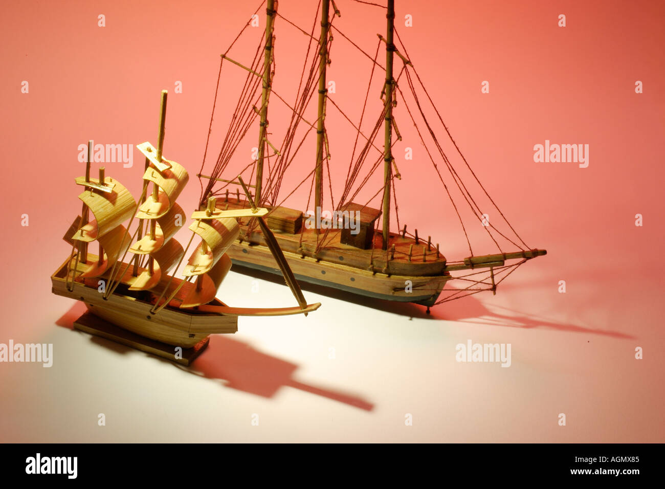Tall Ship Models Stock Photo - Alamy