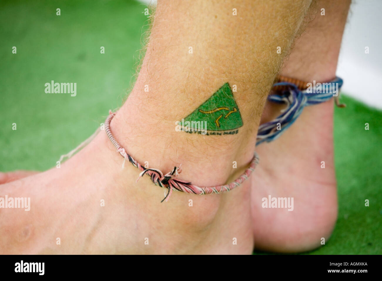 Australian Made Symbol Tattoo Stock Photo - Alamy Australian Made Symbol Tattoo Stock Photo - Alamy