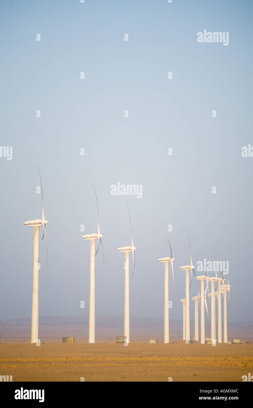 Electricity Power Wind Farm Generators Stock Photo - Alamy