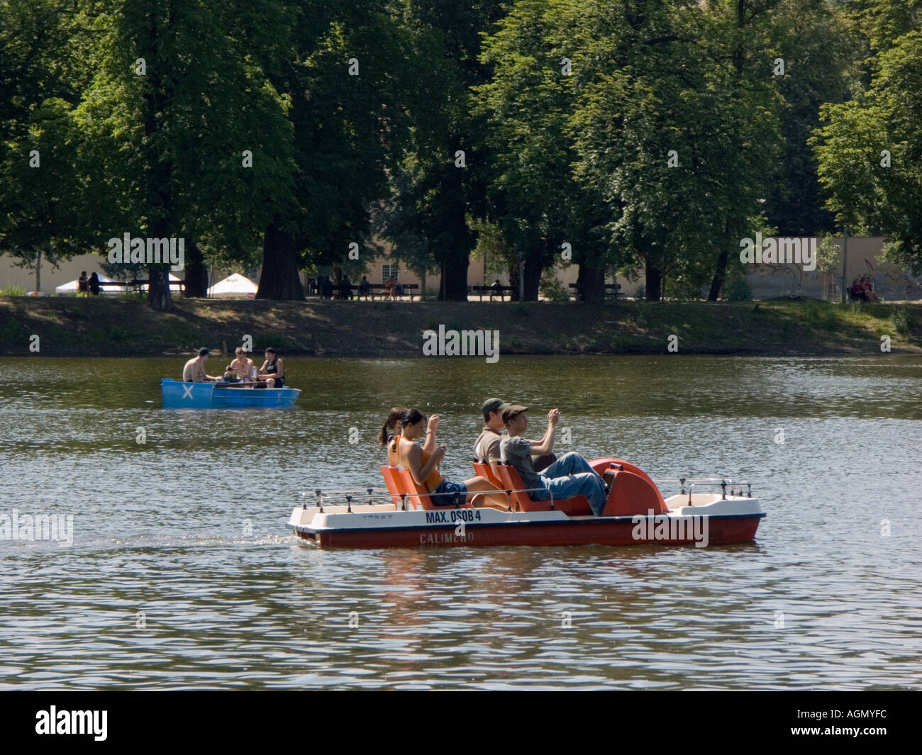 Pedallo hi-res stock photography and images - Alamy