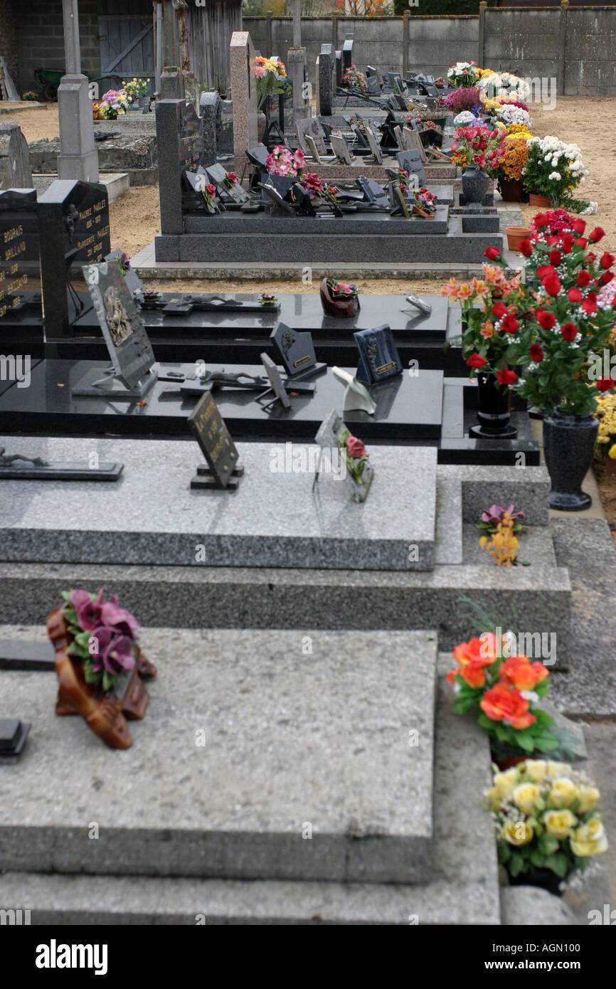 French cemetery Stock Photo - Alamy