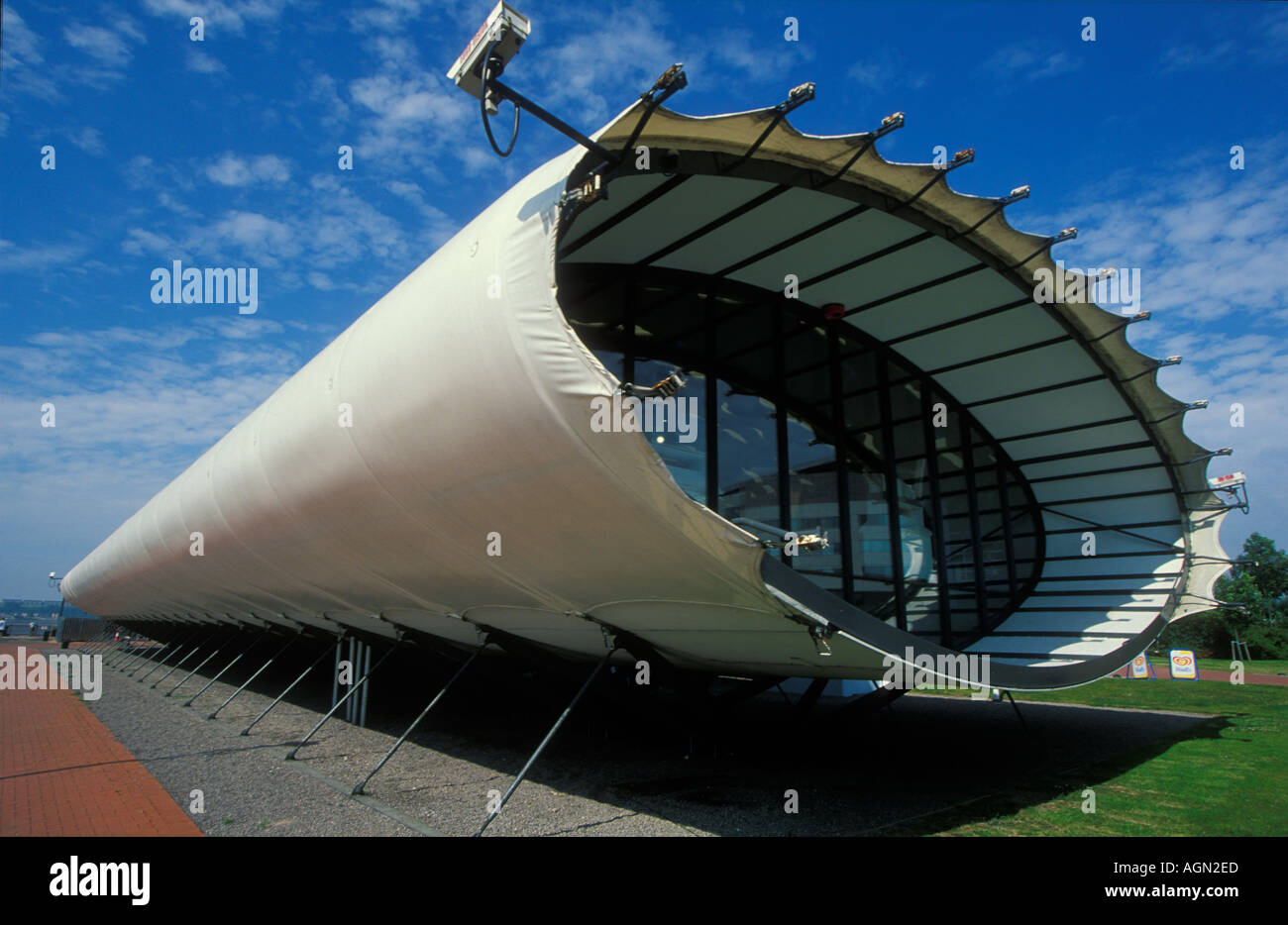 The Tube visitor centre Cardiff Bay Cardiff South Glamorgan South Wales ...