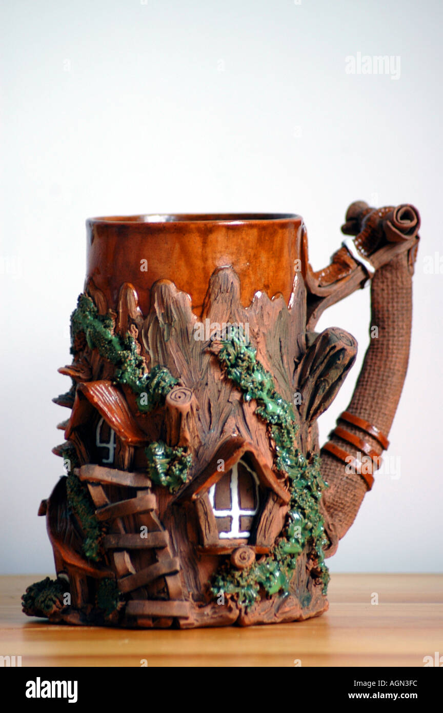 Funny beer mug Stock Photo - Alamy