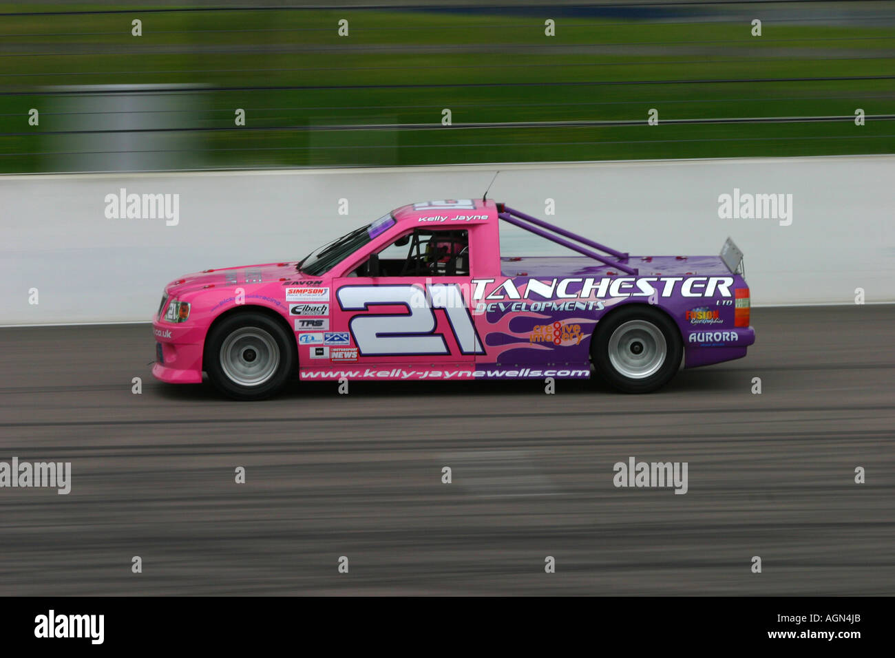 Racing pick up trucks Stock Photo - Alamy