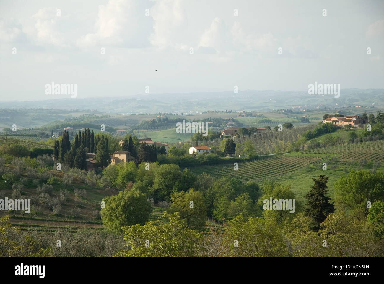 Landscapes of Tuscany Italy Stock Photo - Alamy
