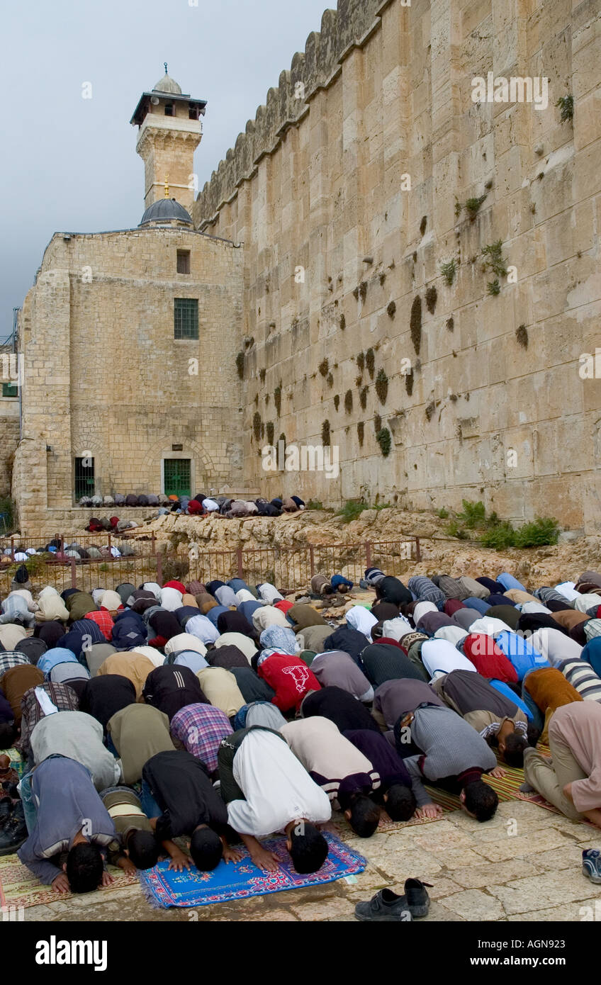 Israel Hebron Cave of Machpela burial site of Abraham Sarah Isaac Jacob ...