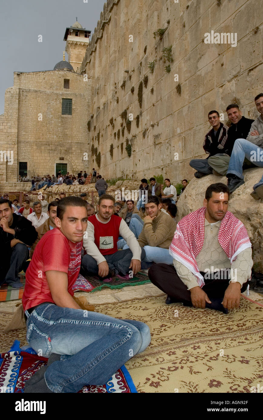 Israel Hebron Cave of Machpela burial site of Abraham Sarah Isaac Jacob ...
