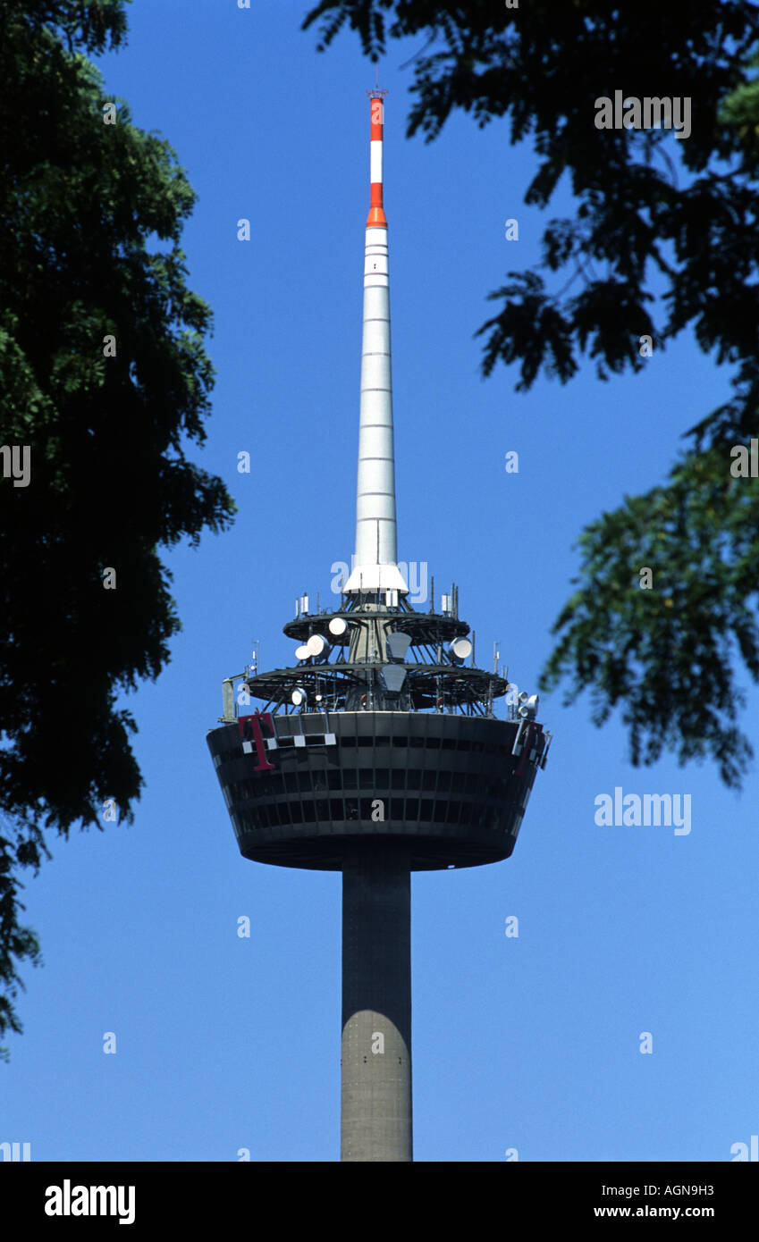 The colonius the cologne telecommunications tower hi-res stock ...