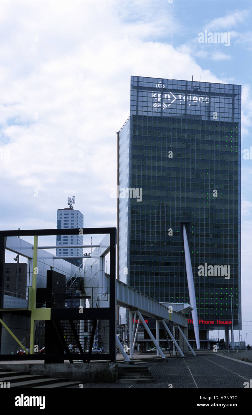 KPN Telecom building, Rotterdam, Holland Stock Photo - Alamy