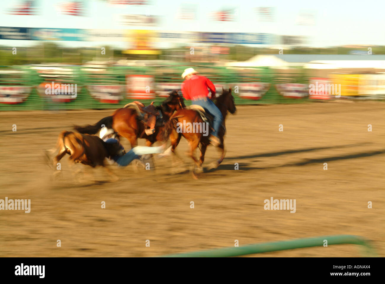 Rodeo in Mandan North Dakota Stock Photo - Alamy
