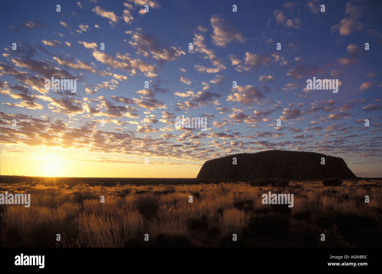 Sunrise at Ayers Rock Australia Stock Photo - Alamy
