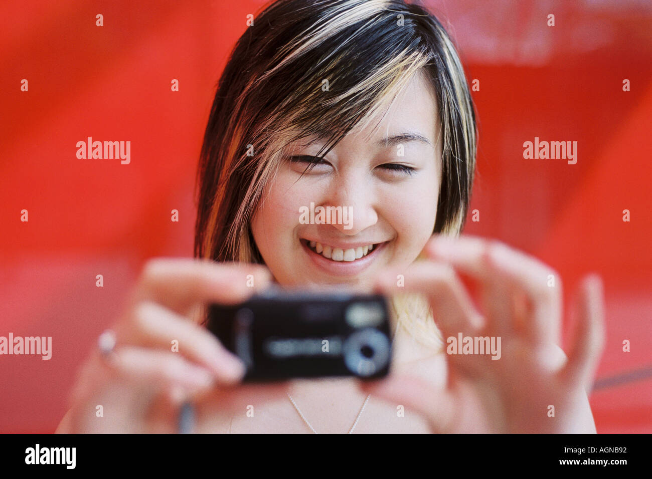 Camera self portrait reflect hi-res stock photography and images - Alamy