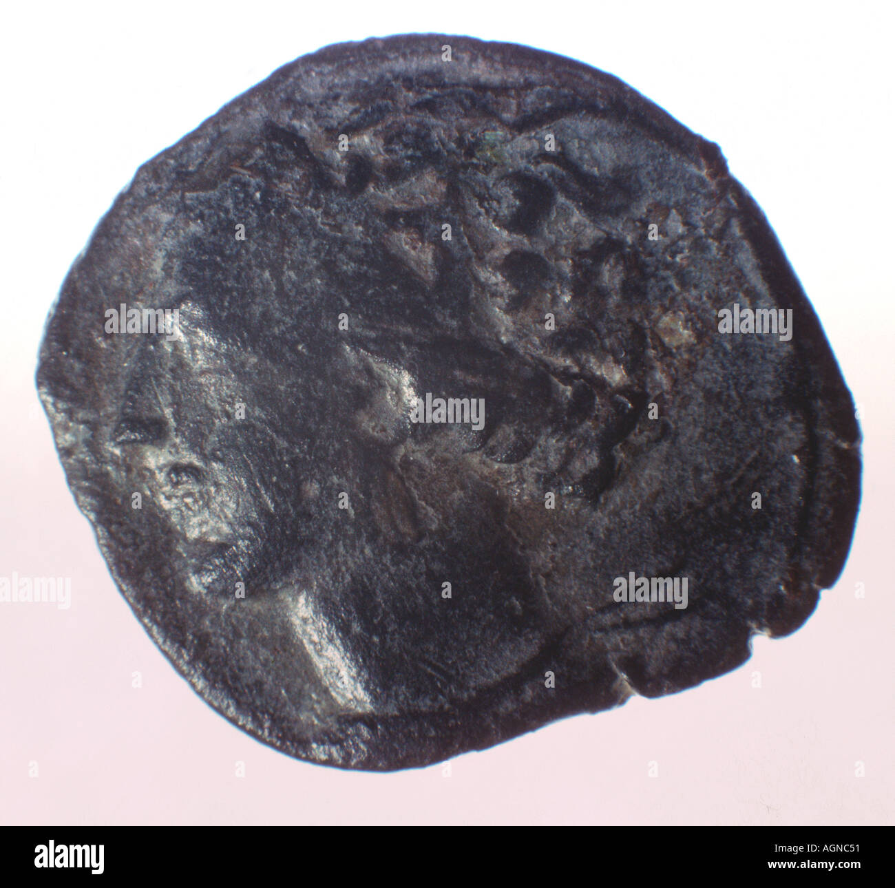 Coin of ancient Carthage Stock Photo - Alamy