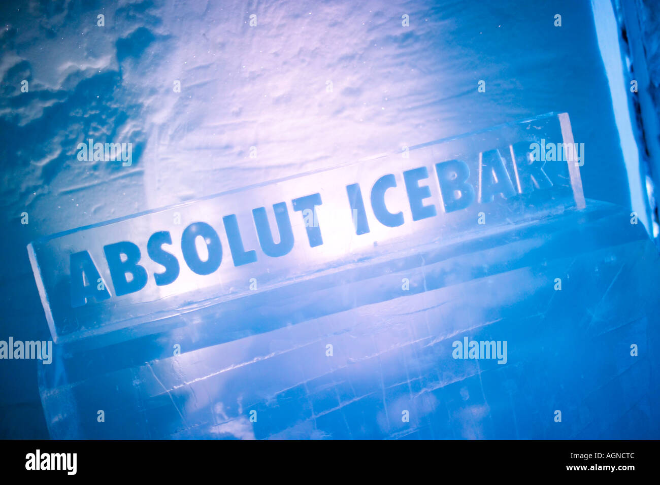 Absolut Bar Ice Hotel Sweden