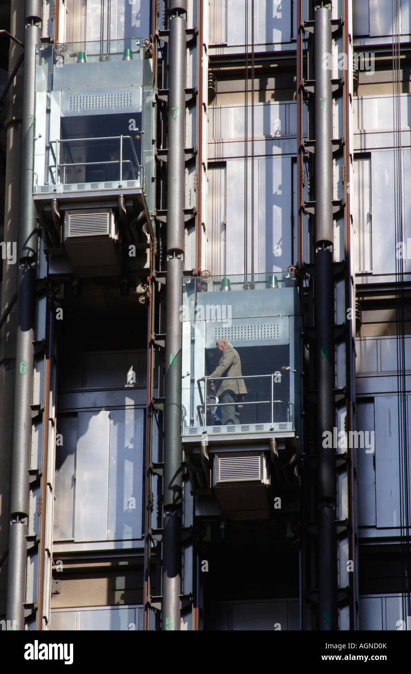 Lloyds building external elevators hi-res stock photography and images ...