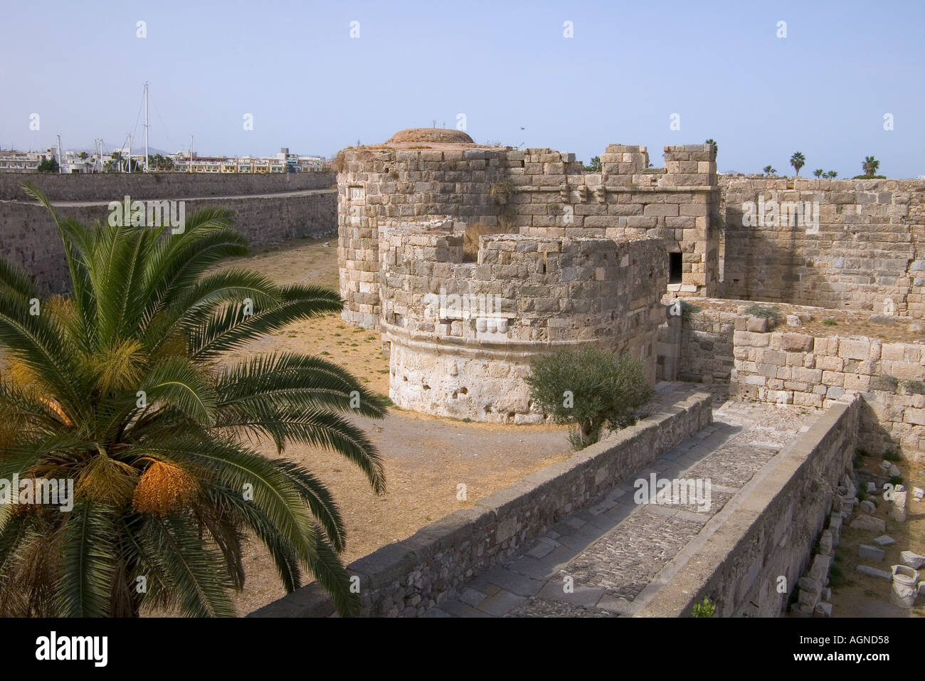 dh Castle of Neratzia KOS TOWN GREECE KOS Medieval Castle of Neratzia ...
