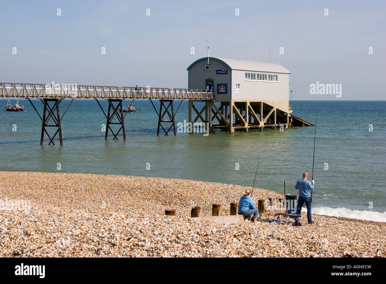 The RNLI lifeboat station in Selsey West Sussex Stock Photo - Alamy