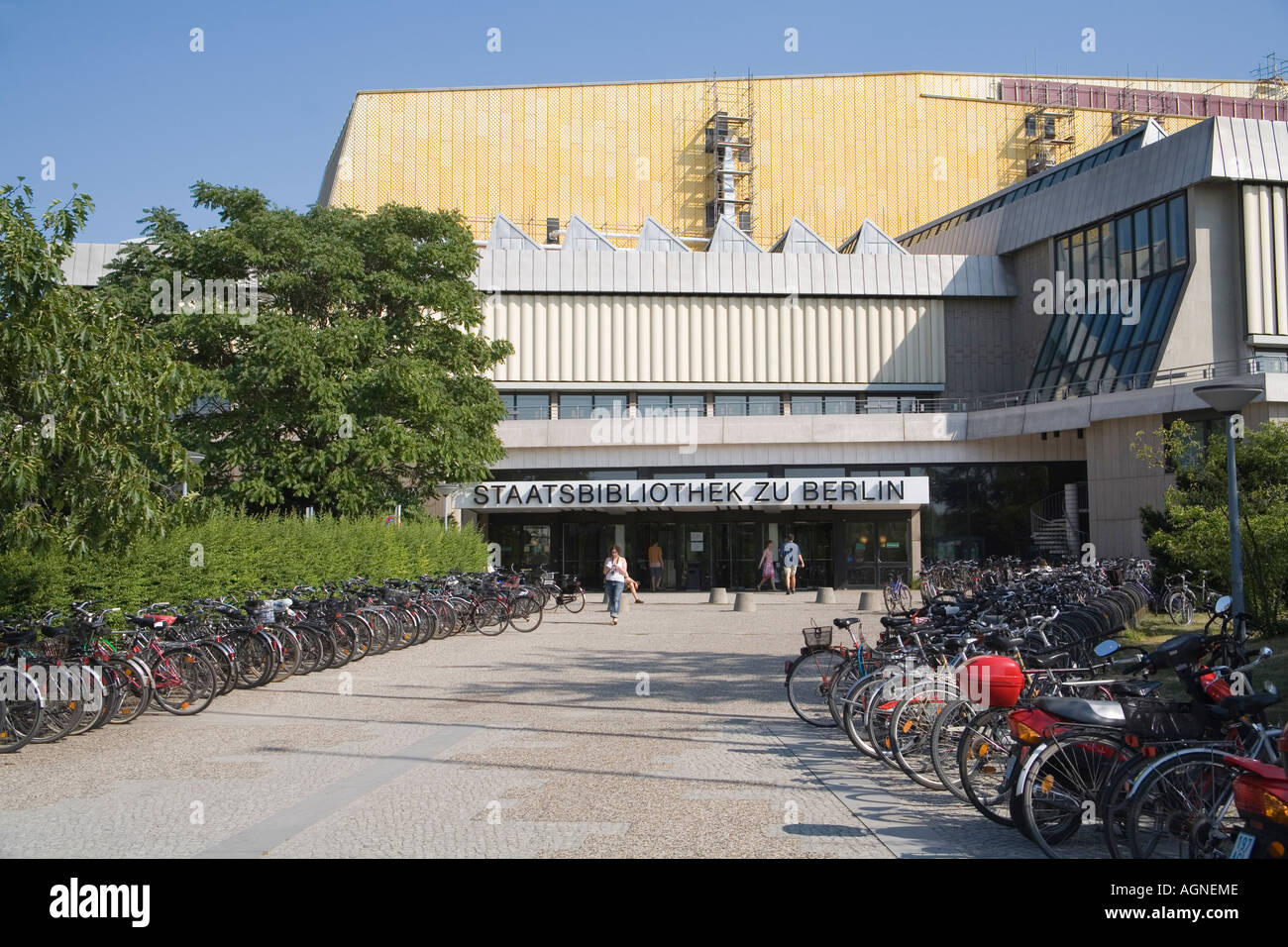 State library of Berlin (former Prussian state library), house 2, part ...