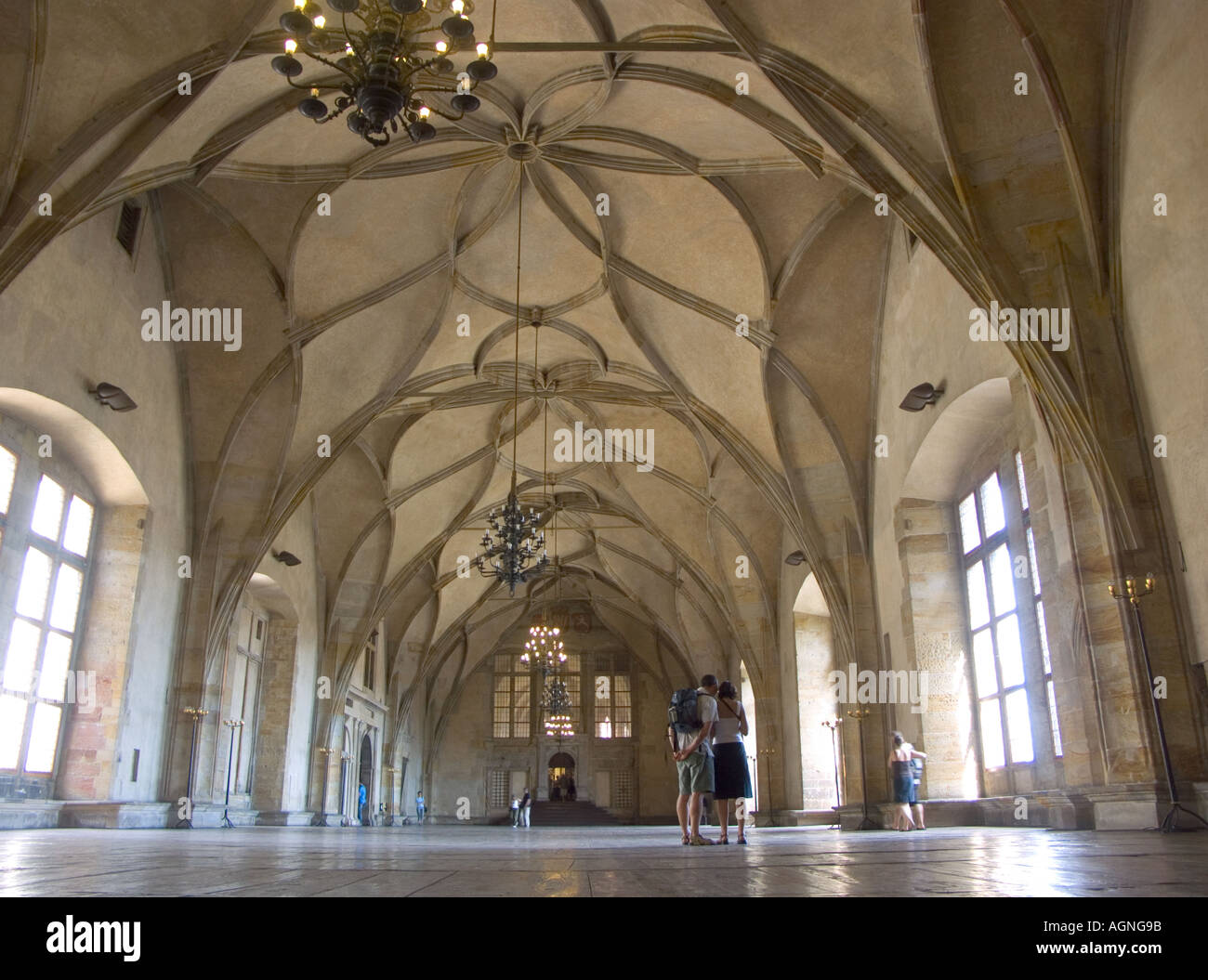 Vladislav hall prague castle hi-res stock photography and images - Alamy