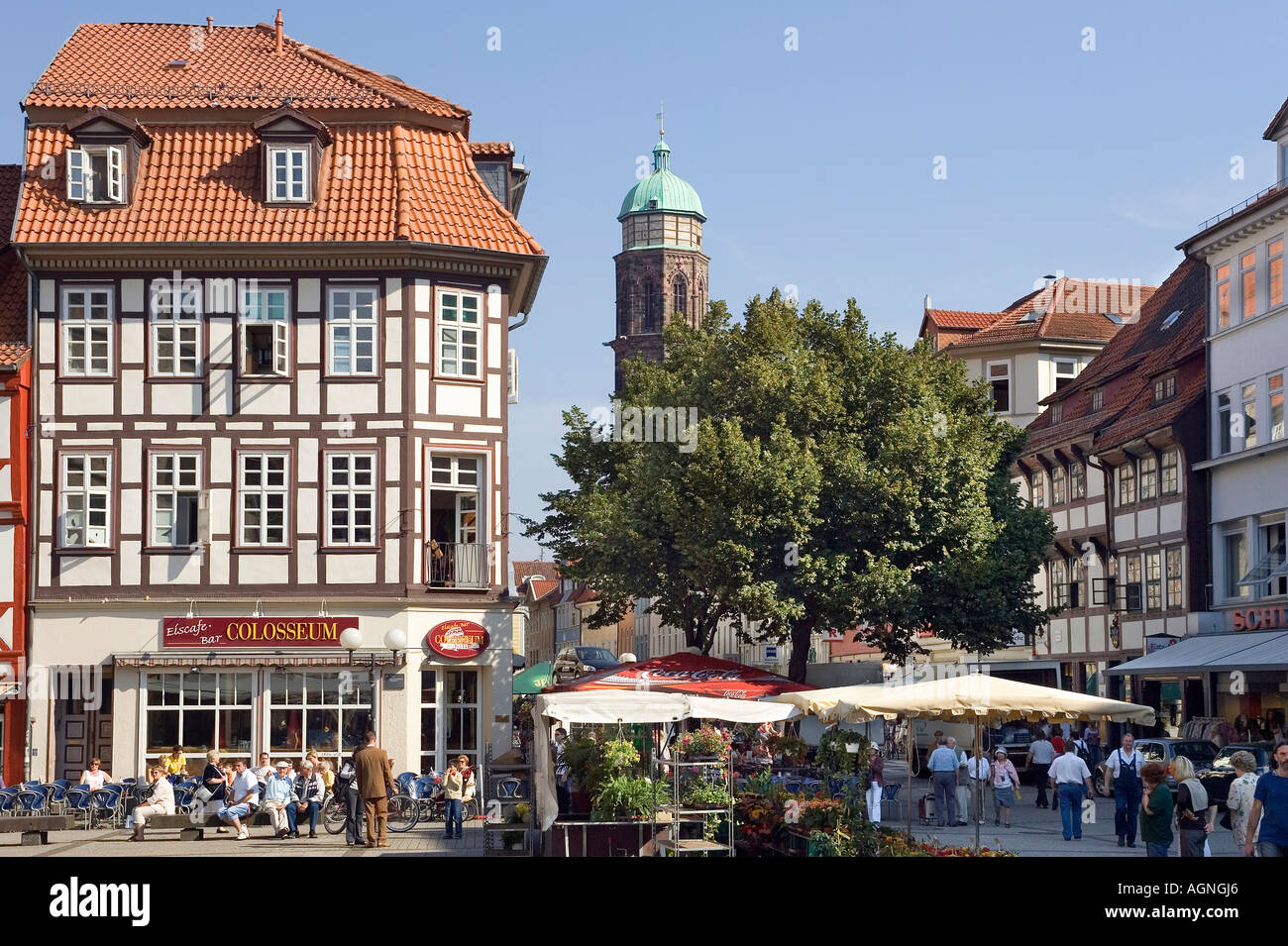 the city of Goettingen, Germany Stock Photo - Alamy