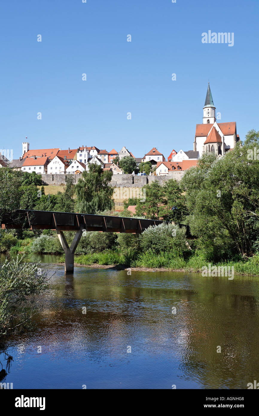 Nabburg , Naab river , Bavaria Germany Stock Photo - Alamy