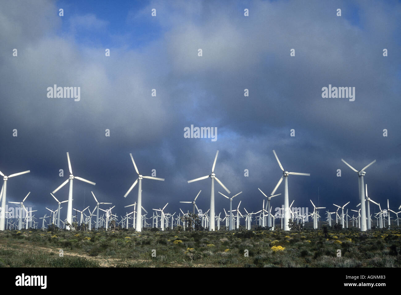 Tehachapi pass wind farm hi-res stock photography and images - Alamy