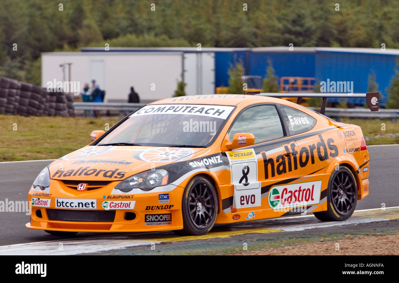 Dan EAVES GBR Honda Integra Dunlop BTCC British Touring Car ...