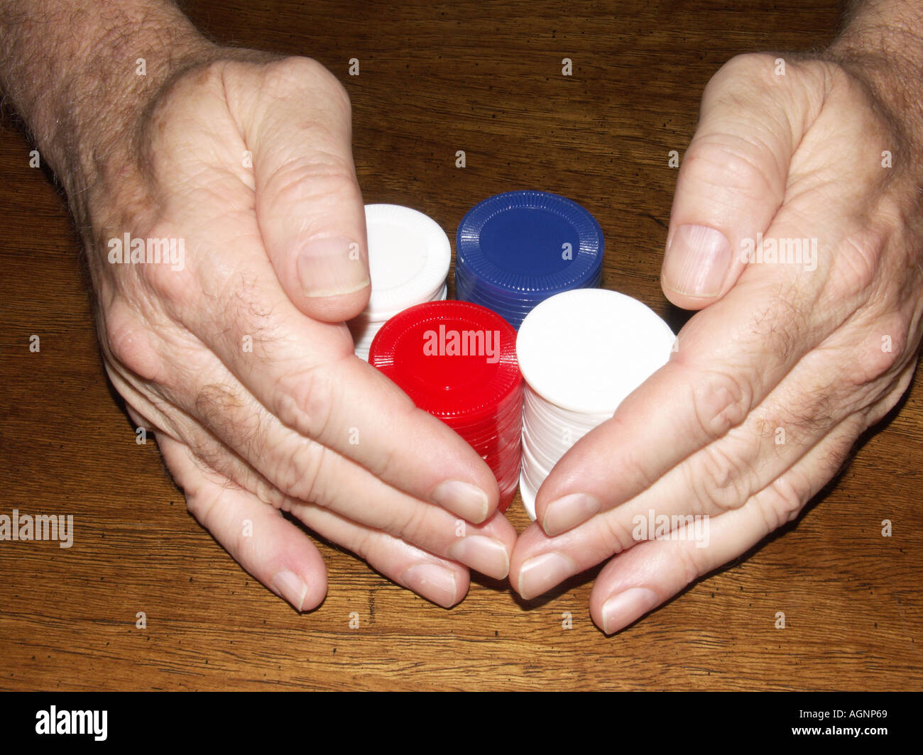 Winning the pot Stock Photo - Alamy