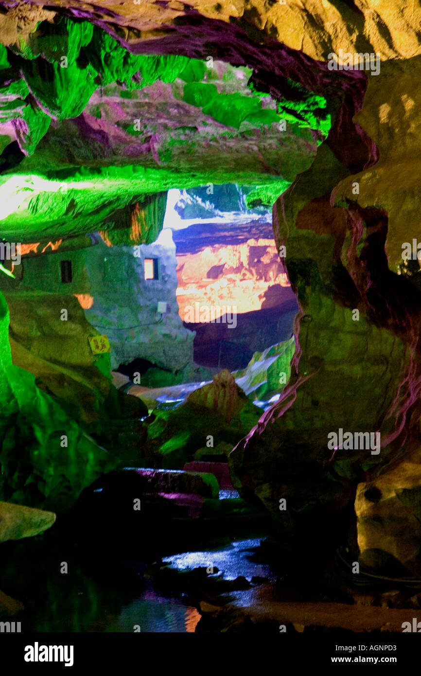 A damp cave in Suzhou China Stock Photo - Alamy
