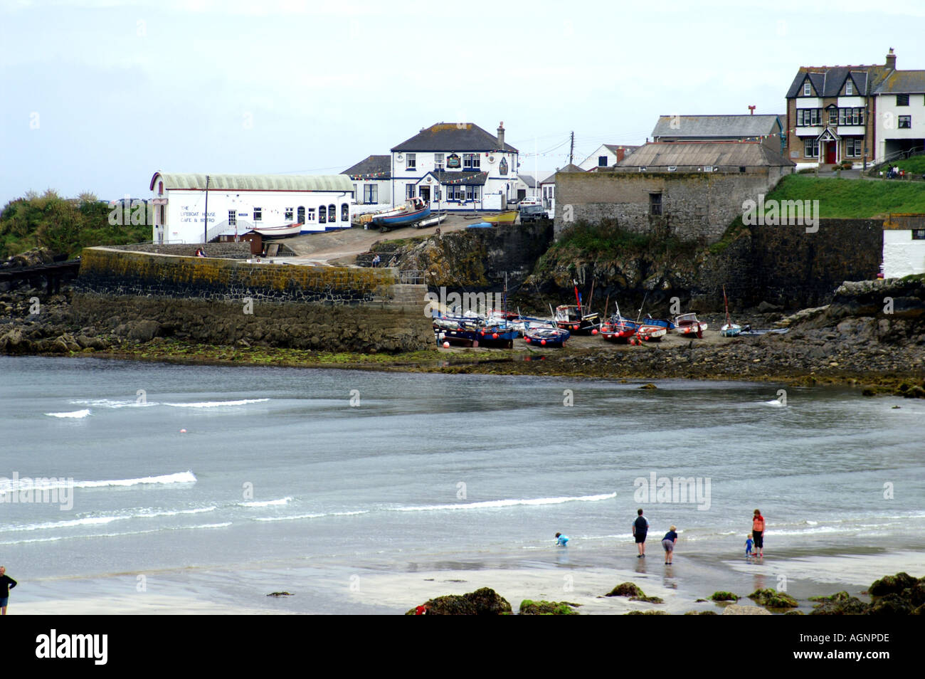 Coverack lifeboat hi-res stock photography and images - Alamy