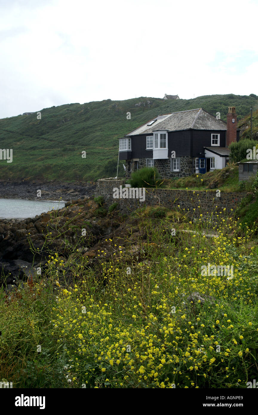 Perprean Cove from Dolor point Coverack St Keverne Cornwall England ...