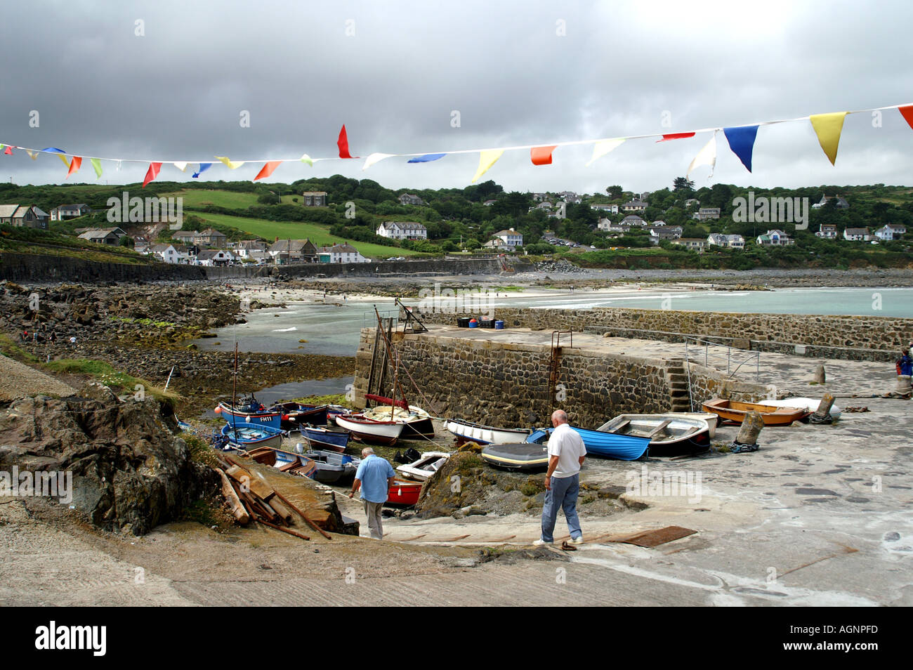 Coverack lifeboat hi-res stock photography and images - Alamy