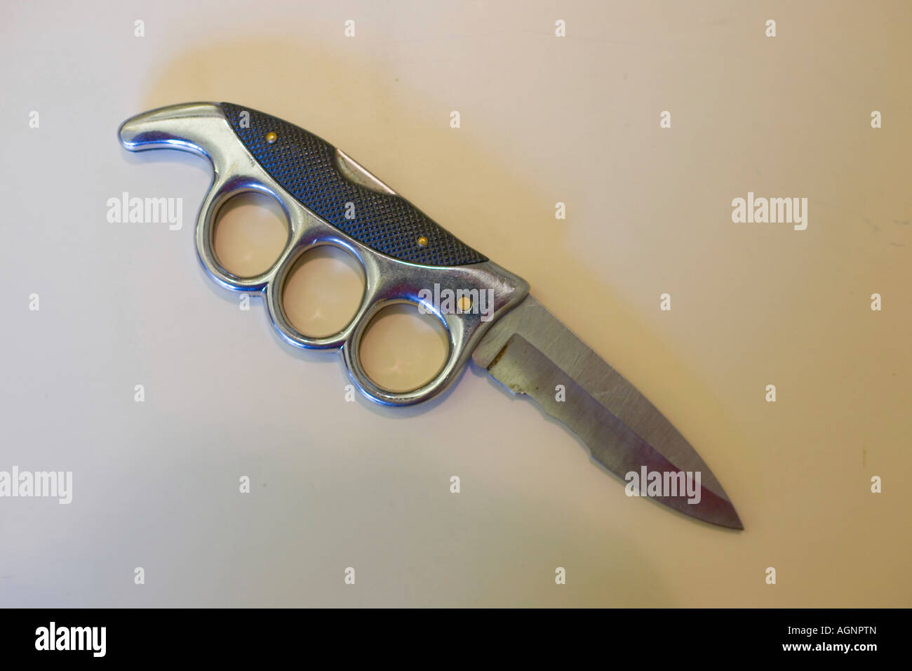 A knife seized as evidence by Cumbria Police Stock Photo - Alamy
