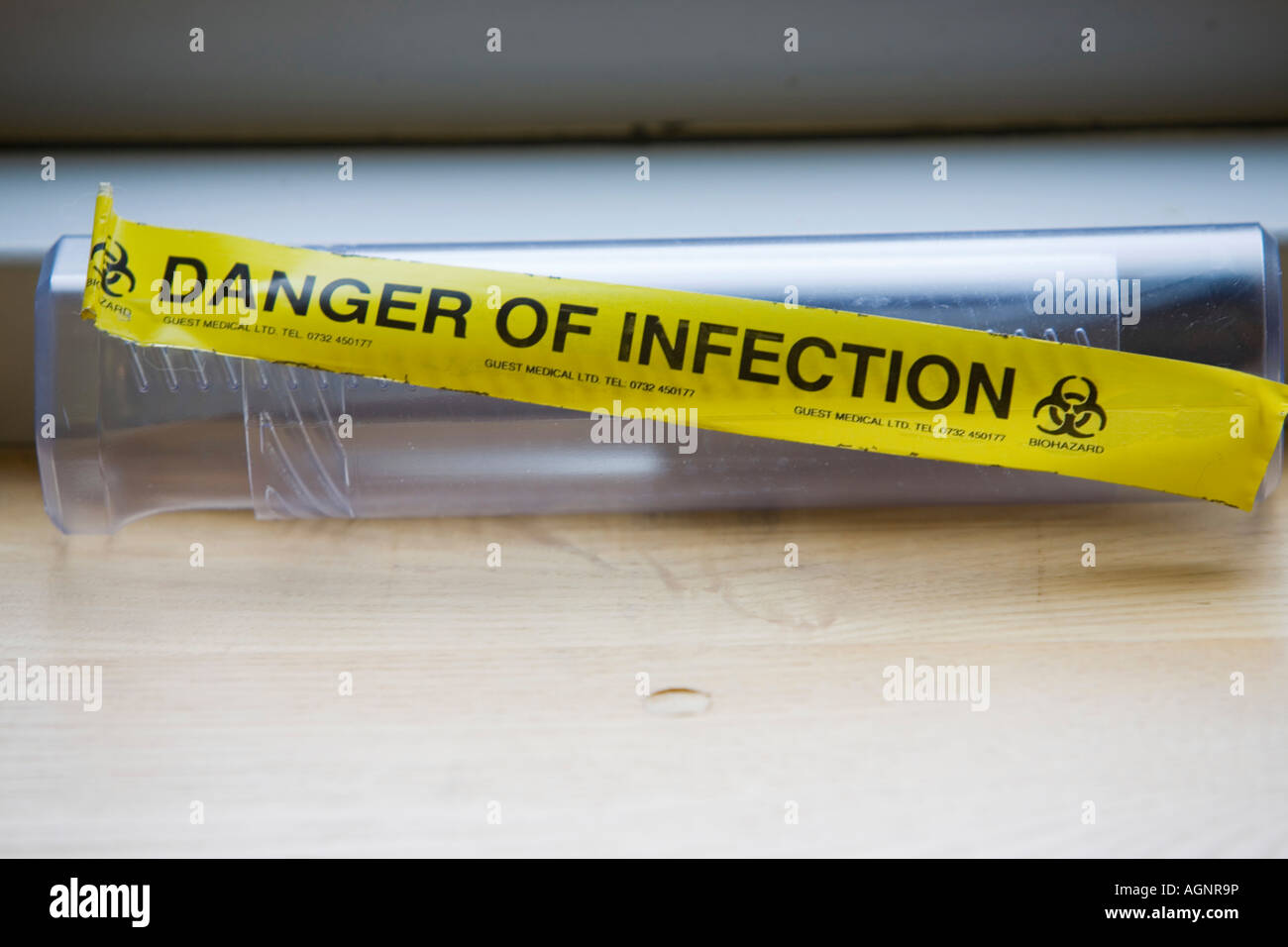 A knife seized as evidence by Cumbria Police with an infection warning ...