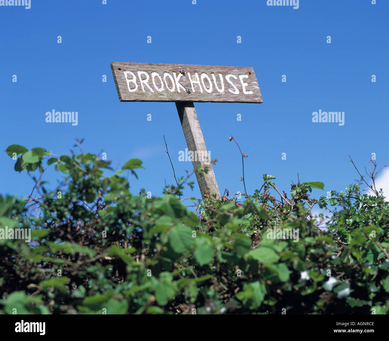 Sign post against clear sky hi-res stock photography and images - Alamy