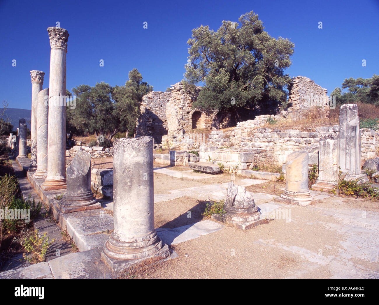 Ancient Greek Iasos Turkey Stock Photo - Alamy