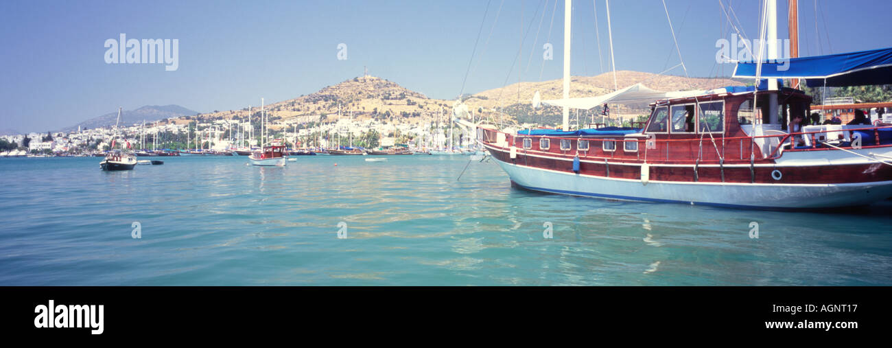 Bodrum port Halicarnassus Turkey Stock Photo - Alamy