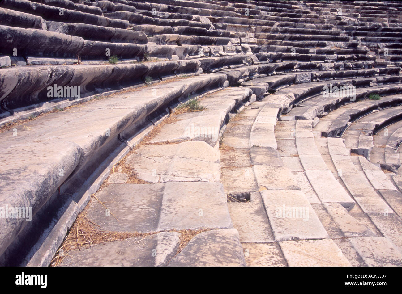 Ancient greek amphitheatre Miletus Turkey Stock Photo - Alamy