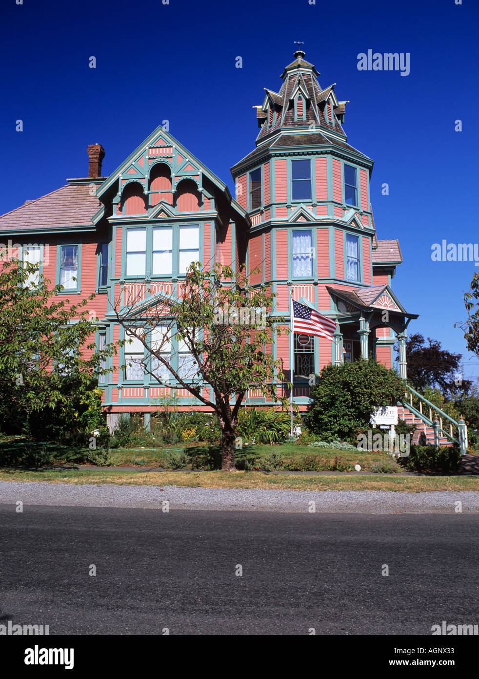 GEORGE STARRETT HOUSE 1889 Port Townsend "Washington State" USA Stock ...