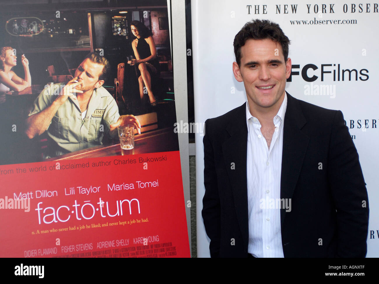 August 7 2006 New York USA New York movie Premiere of FACTOTUM Actor ...