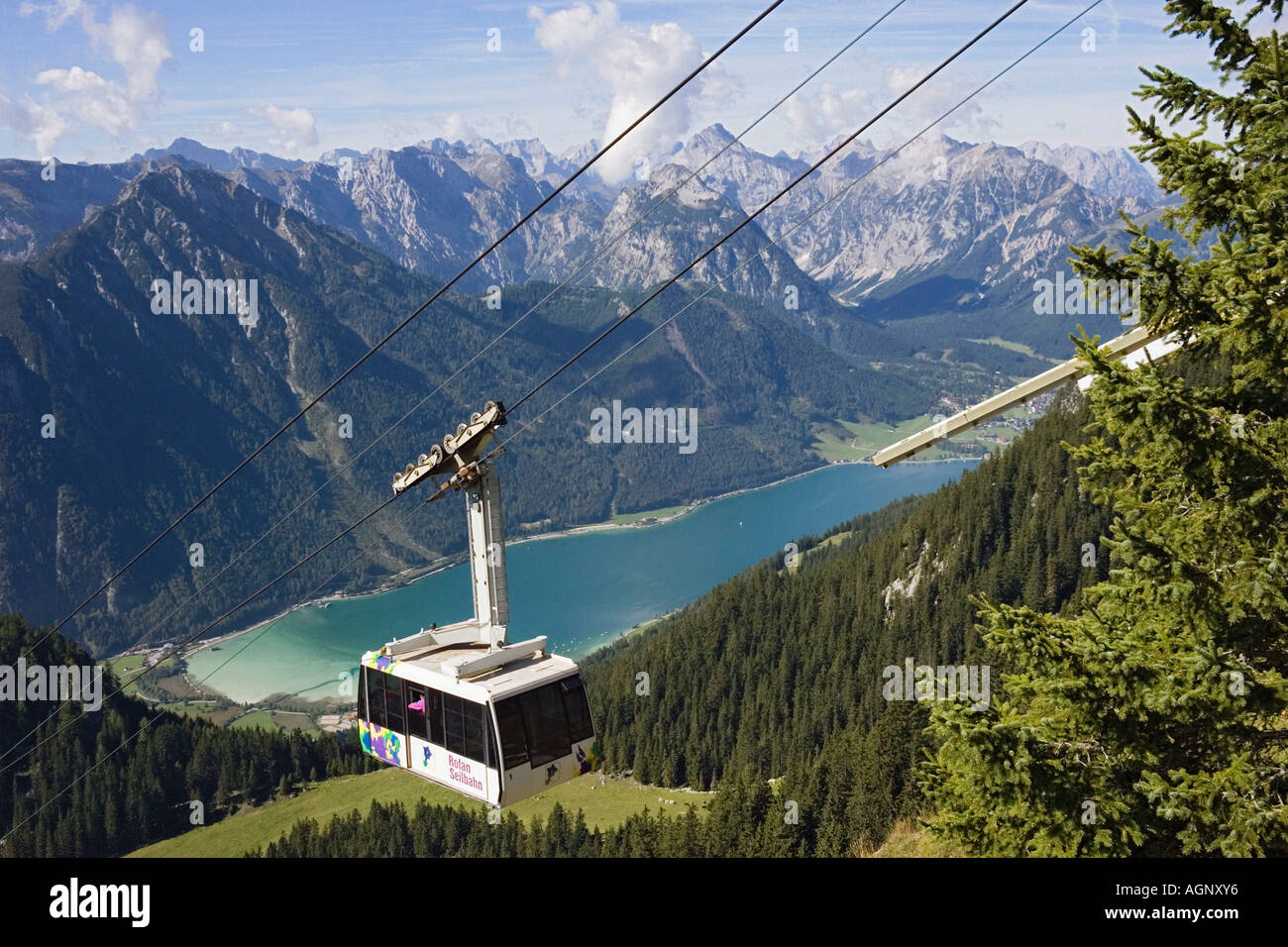 Rofan cable railway hi-res stock photography and images - Alamy