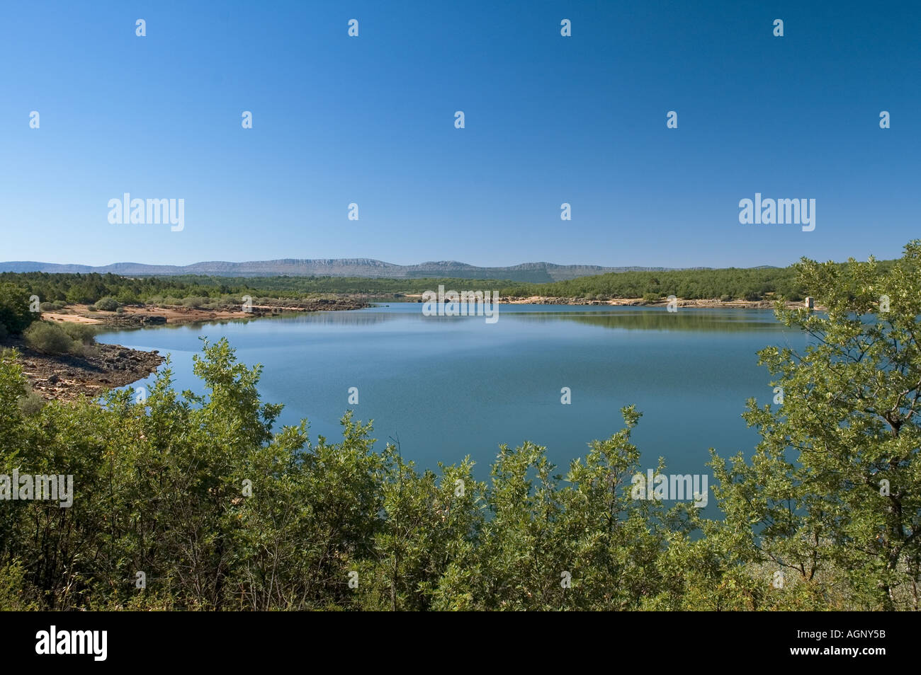 Spanish lake view hi-res stock photography and images - Alamy