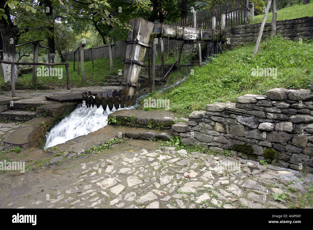 Ancient architecture Open Air Museum Etar Bulgaria Stock Photo - Alamy