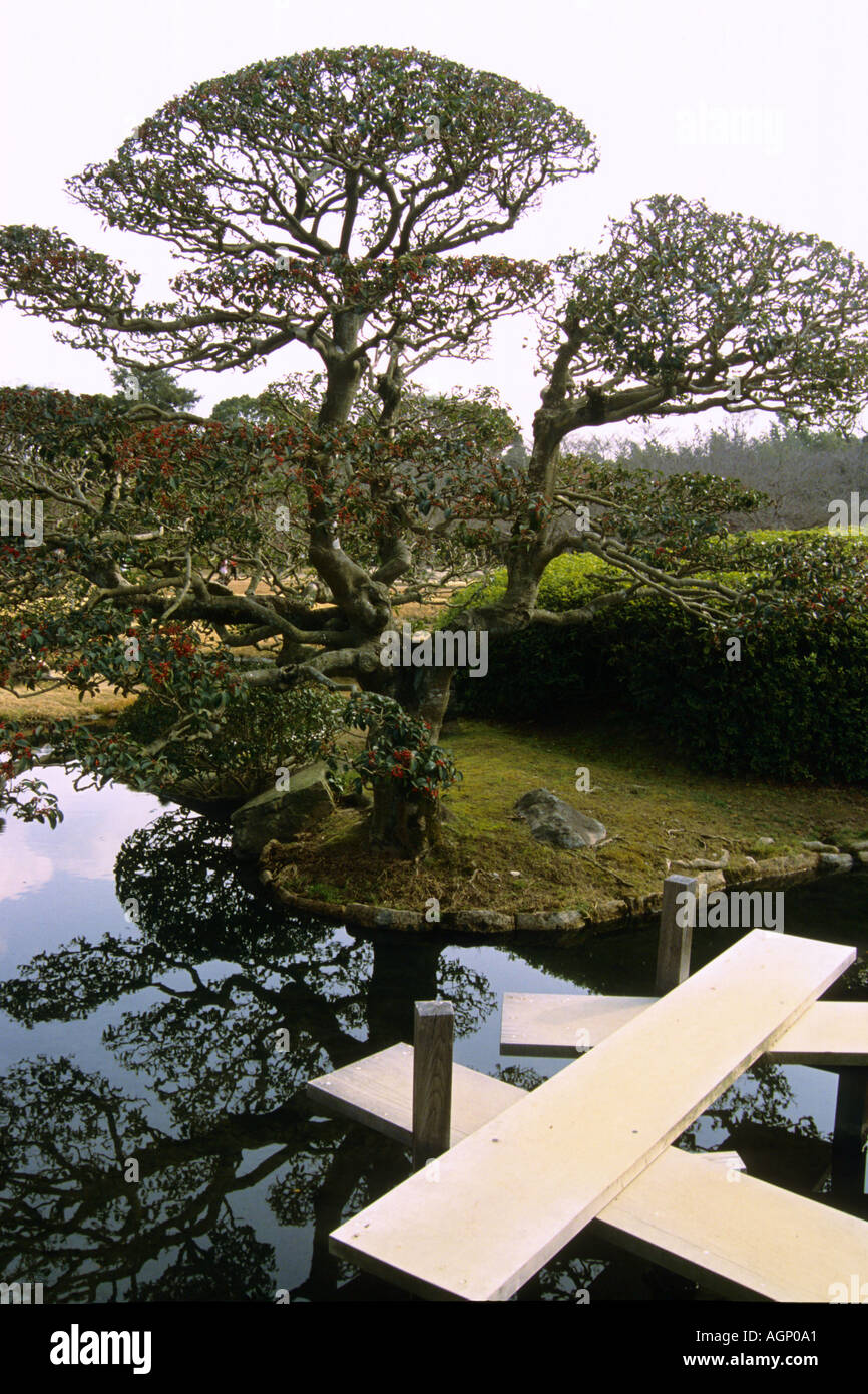 Japan Okayama Koraku en garden Stock Photo - Alamy