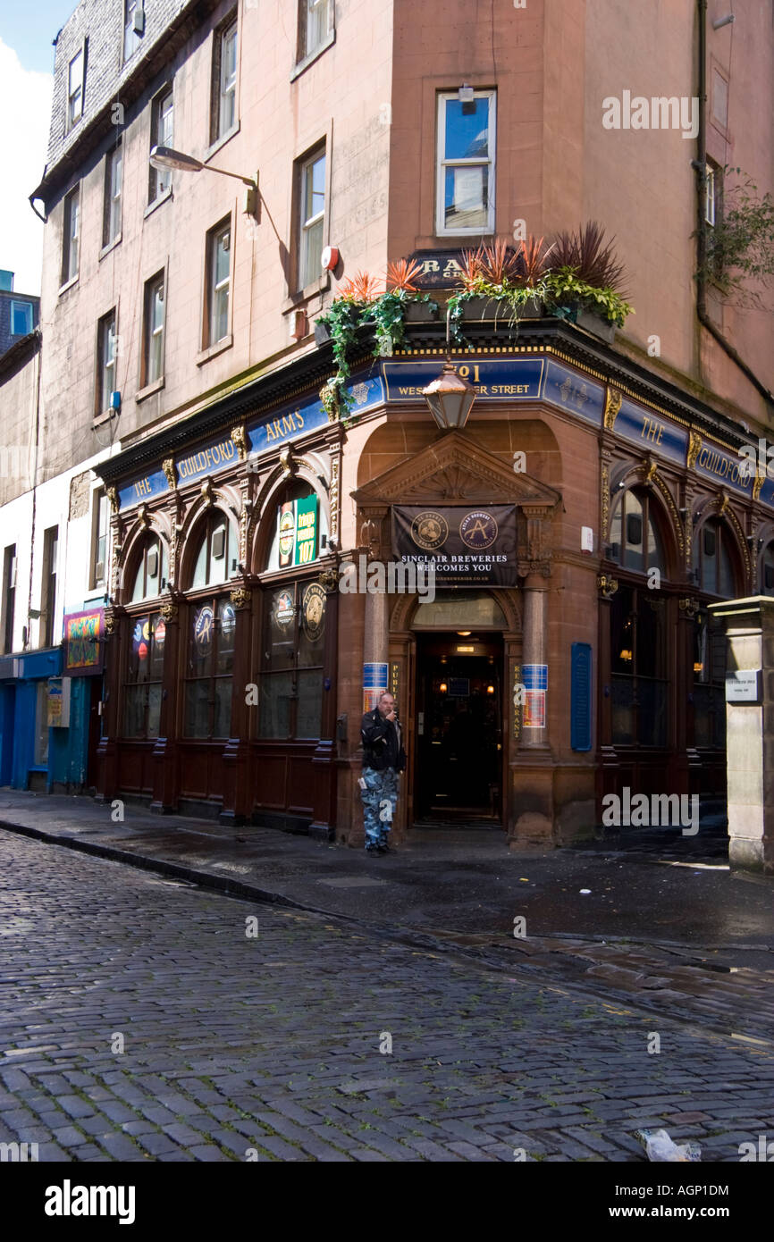 The Guildford Arms 1-5 West Register Street Edinburgh Scotland Stock ...