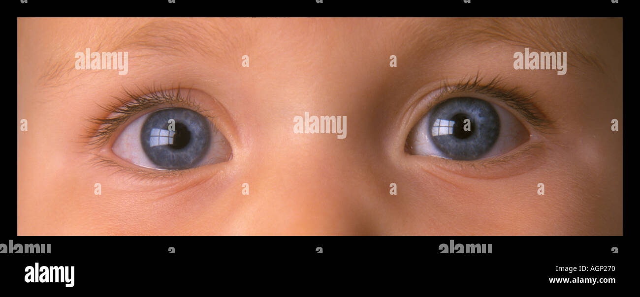 The eyes of a child Stock Photo - Alamy