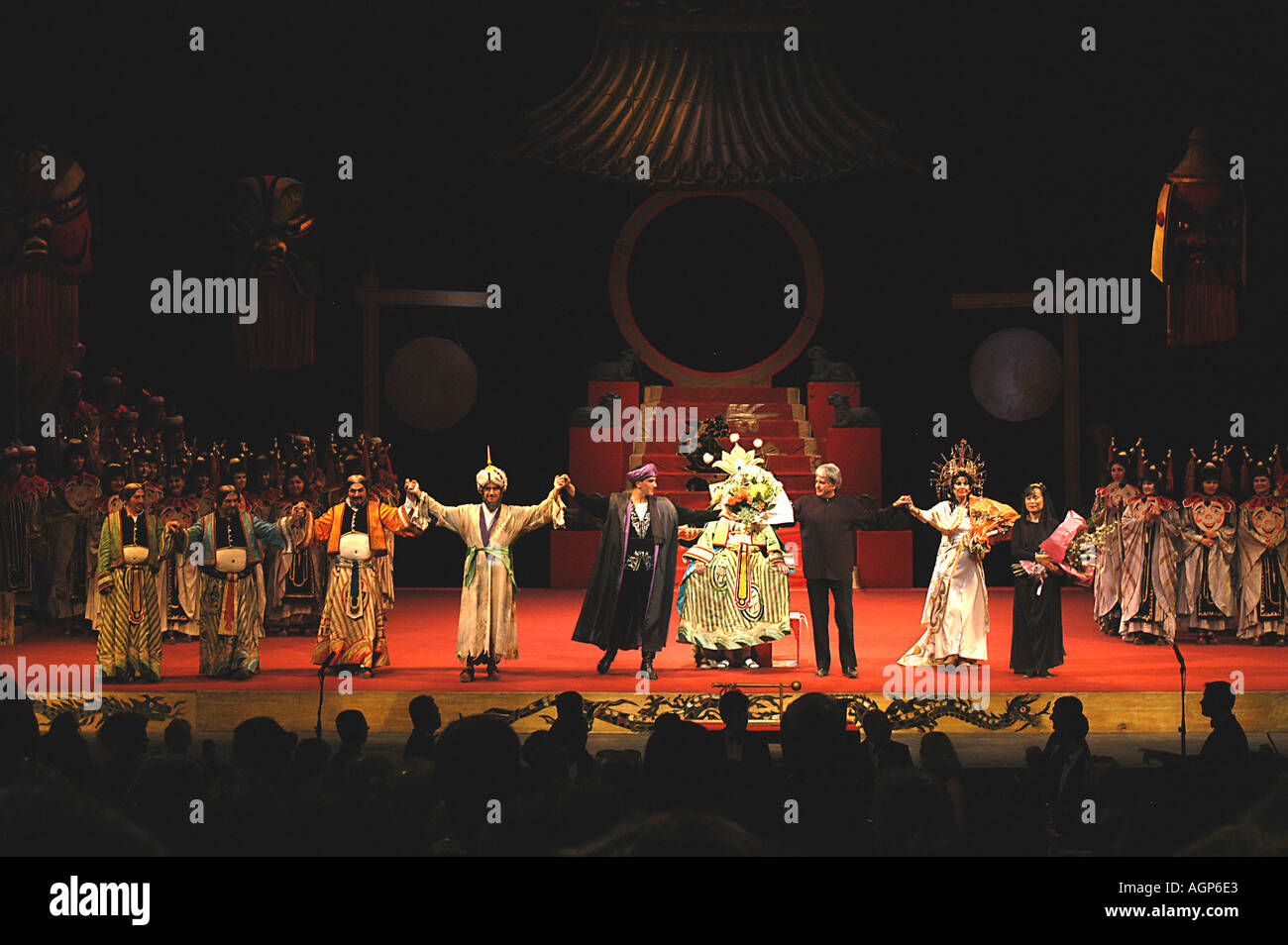 Performance of the Puccini Opera Turandot Beiteddine Festival Lebanon ...